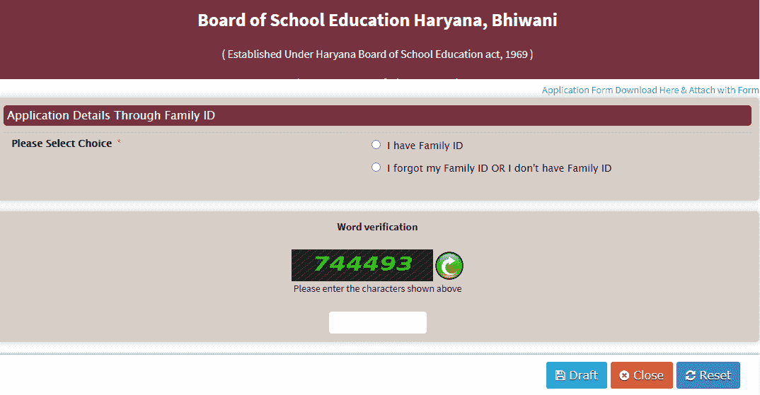Saral Haryana: HBSE Duplicate Marksheet Application Form - Schemes of ... Saral Haryana: HBSE Duplicate Marksheet Application Form - Schemes of ...
